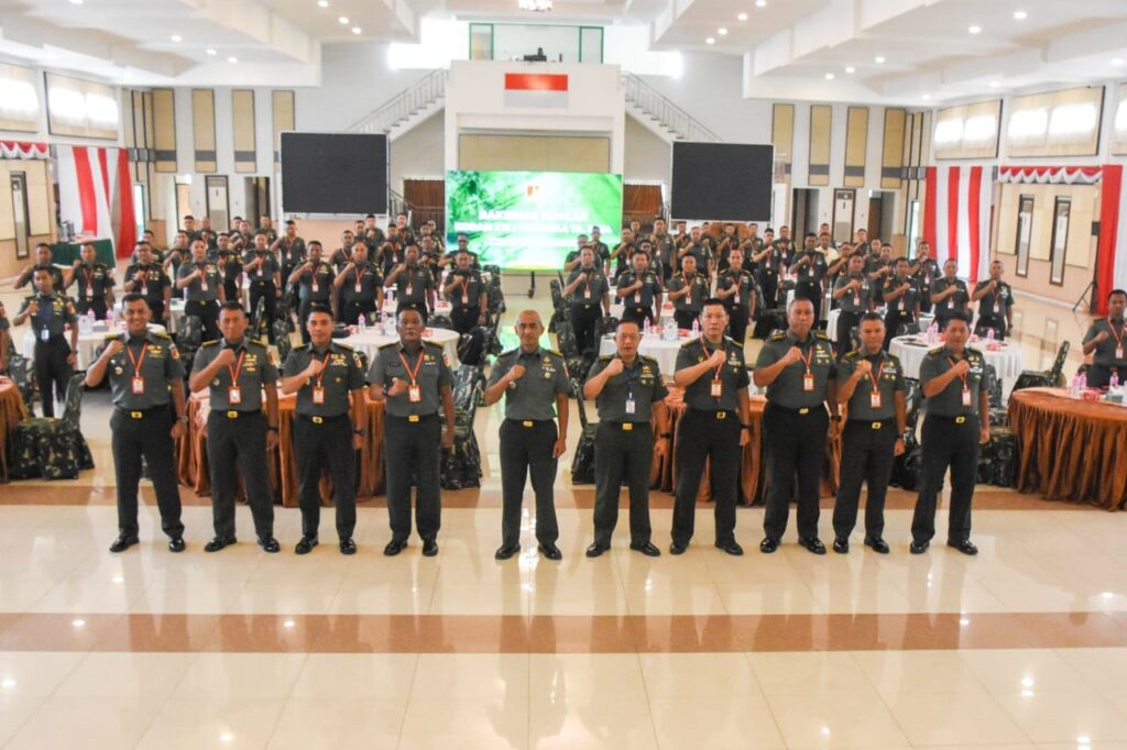 Bahas Program Prioritas Tahun 2024, Kodam Merdeka Gelar Rakernis Bidang ...